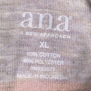 a.n.a | Tops | Ana Size Xl Womens Striped Blouse | Poshmark